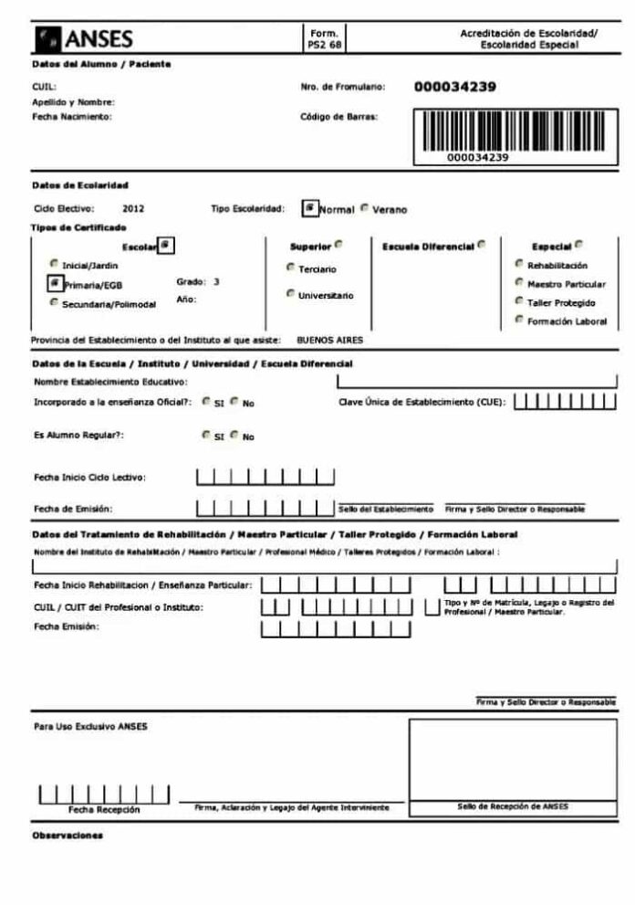 Formulario PS 1.72 o PS 2.68: ¿quiénes tienen que presentarlo ...